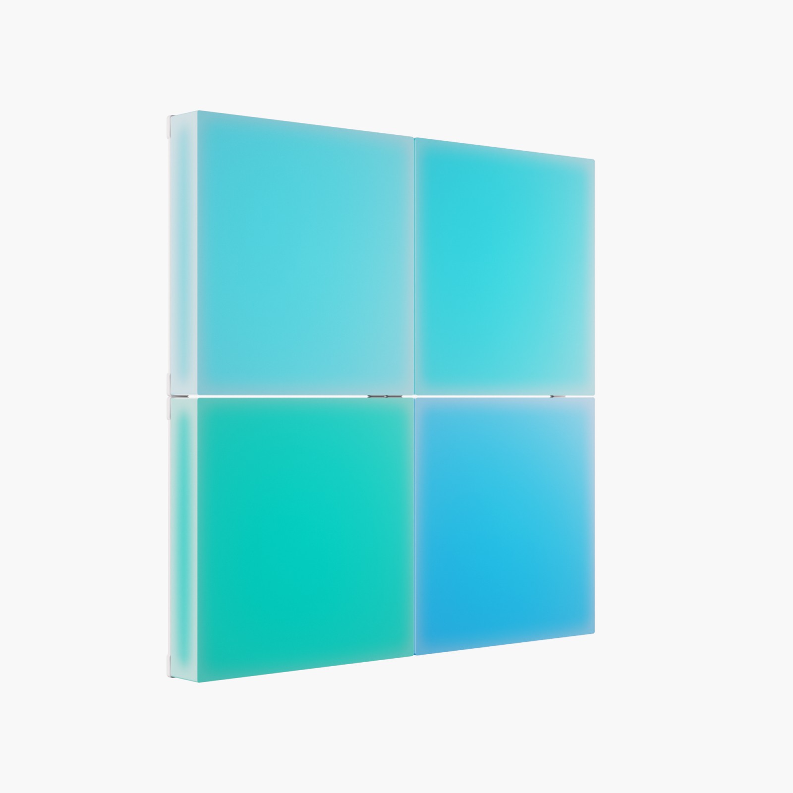 Blocks Small Squares Add-On Kit (4 Panels) - N8100E00-4SS | Nanoleaf